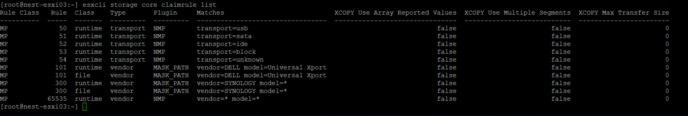 ESXi LUN Masking with ESXCLI – Jonathan Neilly
